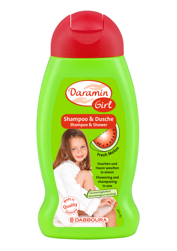 Kids "Girl" - Shampoo & Shower Fresh Melon - Daramin